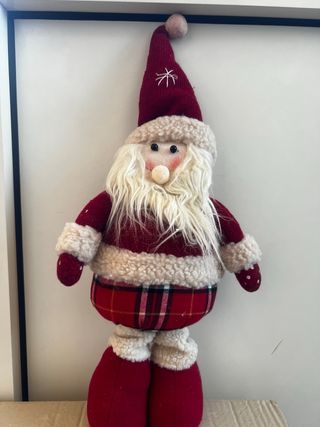 babbo natale con gambe allungabili