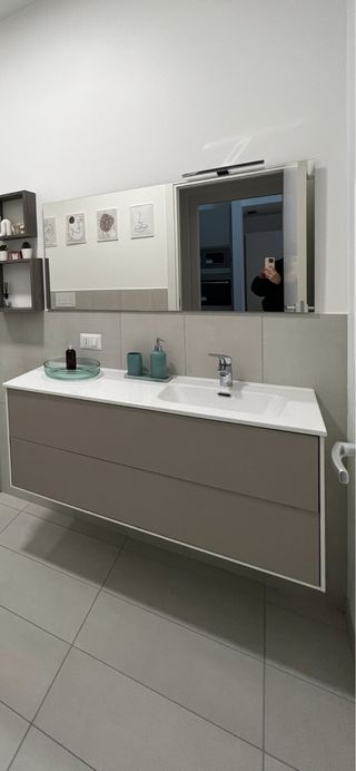 mobile bagno com specchio