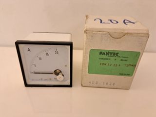 Amperometro analogico Pantec 20A