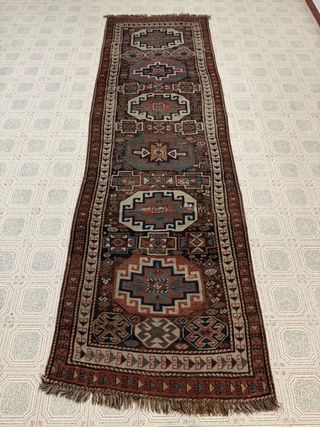 Tappeto Caucasico Kazak Antico