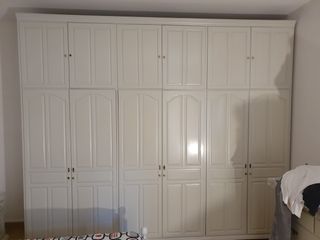 Guardaroba legno bianco