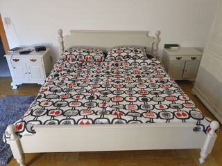 letto matrimoniale + rete + materassi