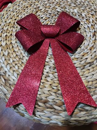 Fiocco rosso brillantato