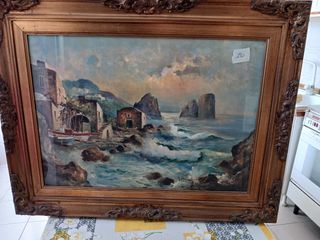 Quadro antico su tela