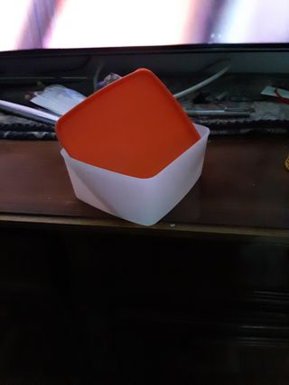 9 contenitori tapperware piccoli usati
