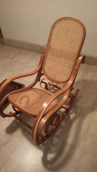 Sedia a dondolo Vintage