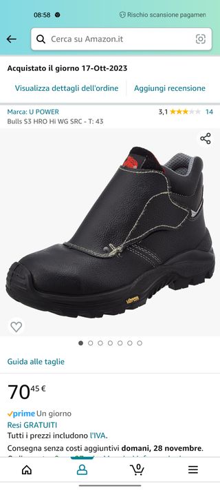 Scarpe da saldatore