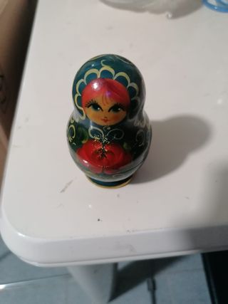 Matrioska blu piccola