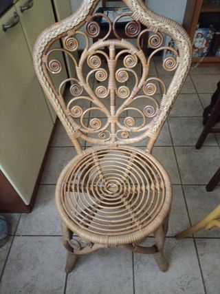 Sedia in vimini