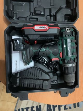 trapano avvitatore parkside con batteria