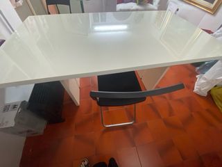 tavolo laccato bianco
