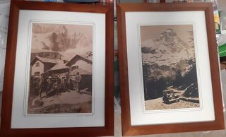 Quadri con fotografie antiche Cervinia