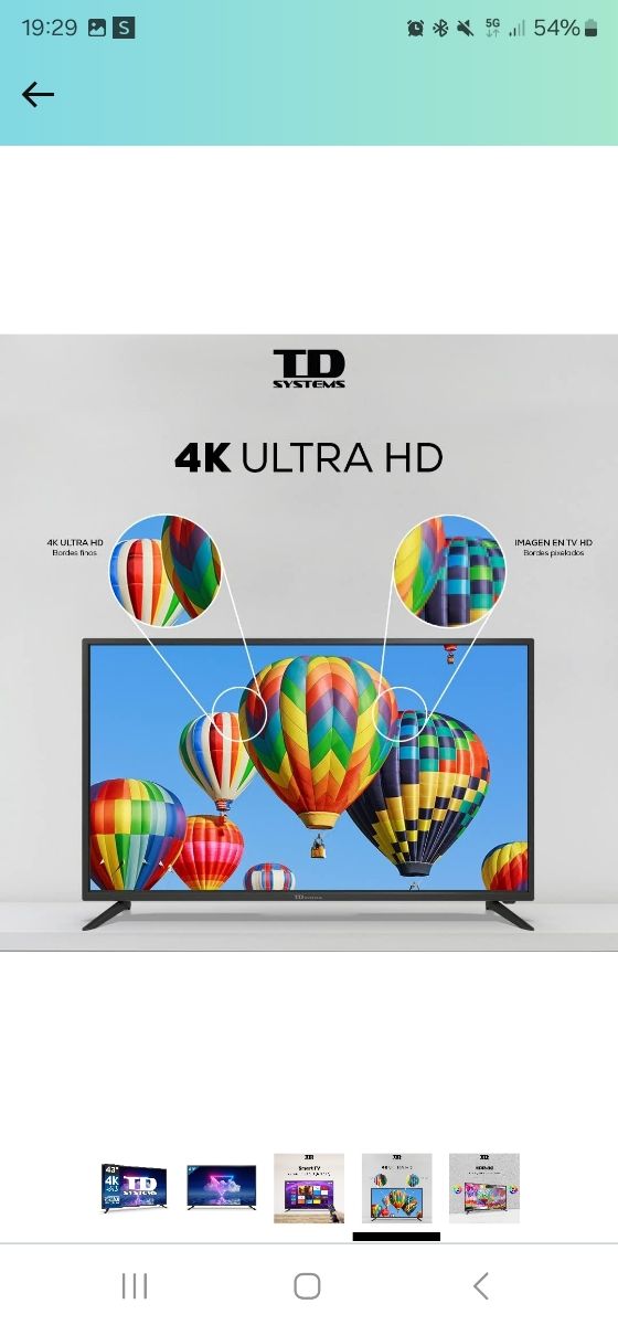 Td System 42 Pulgadas Smart Tv De Segunda Mano Por 180 Eur En Urretxu