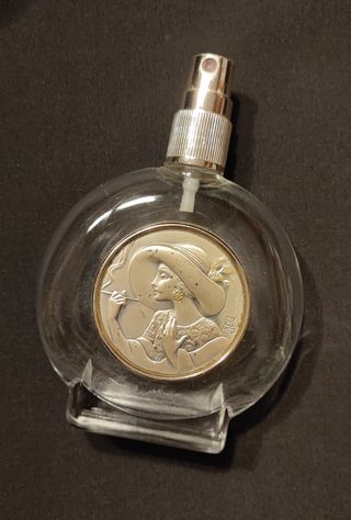 Portaprofumo vetro e argento