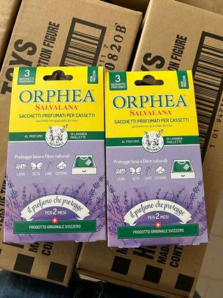 Orphea sacchetti profumati per cassetti lavanda