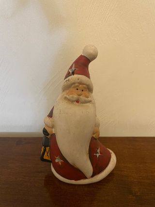 Babbo Natale portacandela
