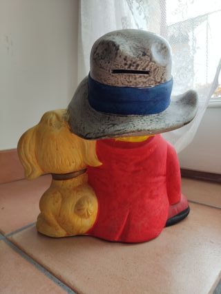 Salvadanaio Bambino con Cucciolo