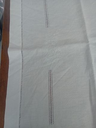 Asciugamano lino ricamata a mano