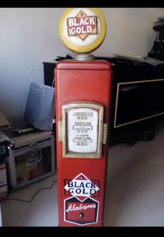 Porta CD colonna di benzina