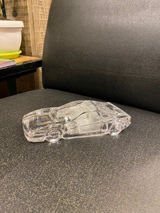 Macchina Ferrari Testarossa in vetro