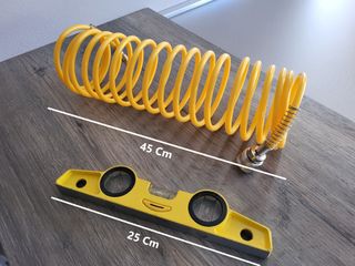 Mini Livella magnetica + Spirale aria compressore
