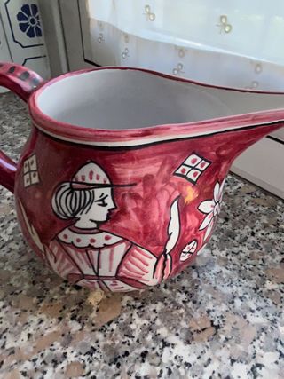 caraffa ceramica Deruta