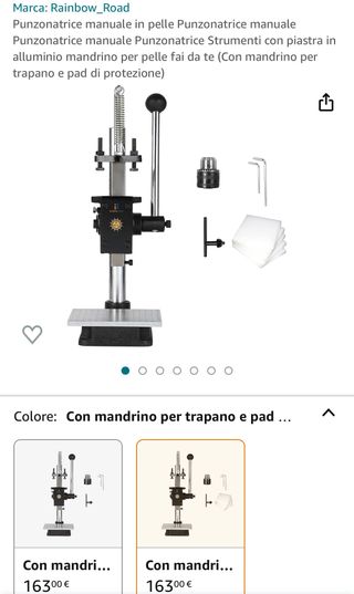Punzonatrice manuale