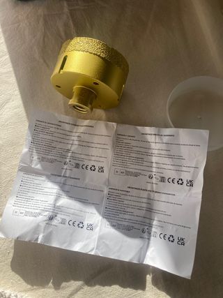 Punta diamantata sega a tazza per piastre