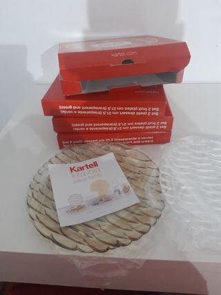 8 piattini Kartell dessert