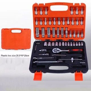 53 pezzi di cacciavite a bussola con chiave a cric