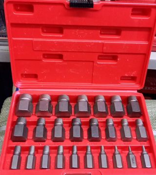 Set estrattore vite multispline 25 pezzi - design