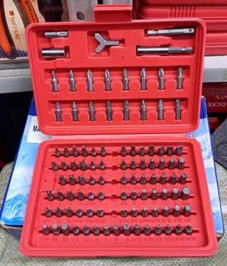 KIT SET 100 PZ CACCIAVITE SICUREZZA ANTIMANOMISSIO