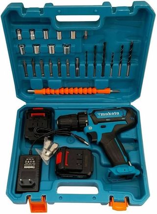TRAPANO AVVITATORE MAKOTA 18 V DOPPIA BATTERIA 24
