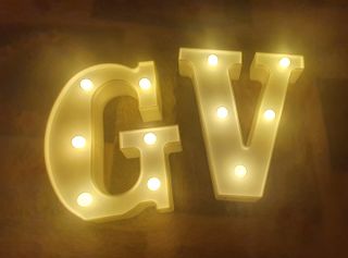 Lettere luminose