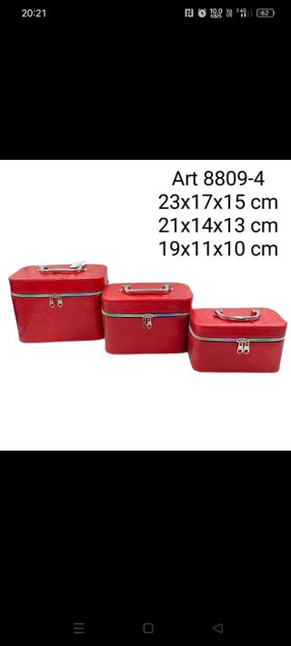 Portagioie set 3 pezzi