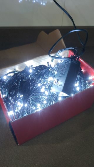 4 serie luci led 2 calde 2 fredde