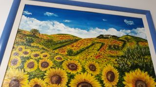 Grande quadro a olio