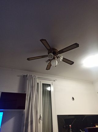 Lampadario ventilatore da soffitto
