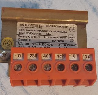 TRASFORMATORE CORRENTE ELCA
