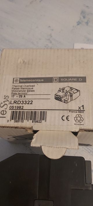 RELÈ  TERMICO TELEMECANIQUE