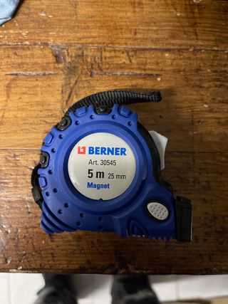 Berner flessometro gommato (metro)