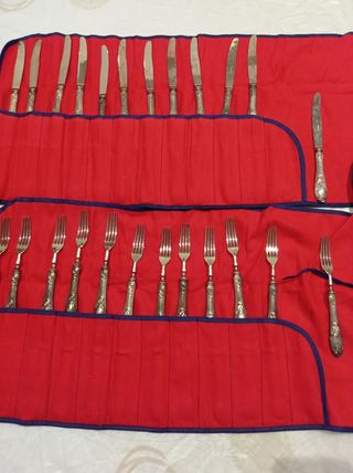 Posate in argento 800