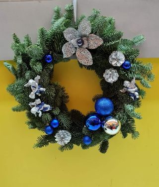Ghirlanda natalizia, colori a scelta