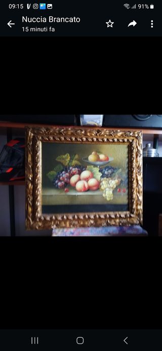 Quadro con natura morta.