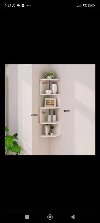 Lotto angoliera+ porta trucchi