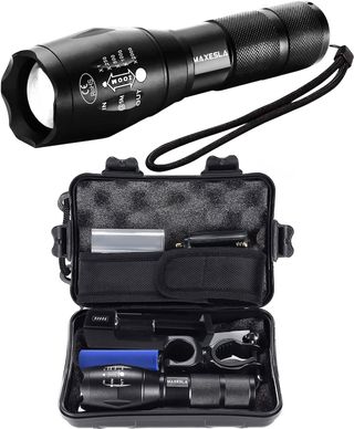 Torcia LED 2000 Lumen Ricaricabile IP65 5 modes