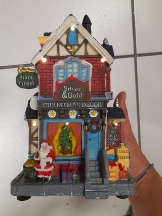 Casetta Natalizia Luminosa