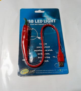 Luce LED USB a forma di peperoncino