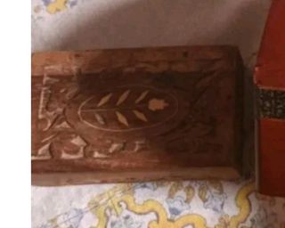 Portagioie etnico 10.cm legno