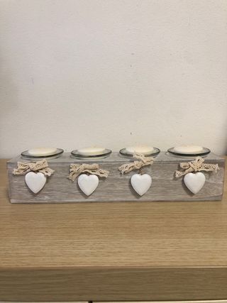 porta candele chabby